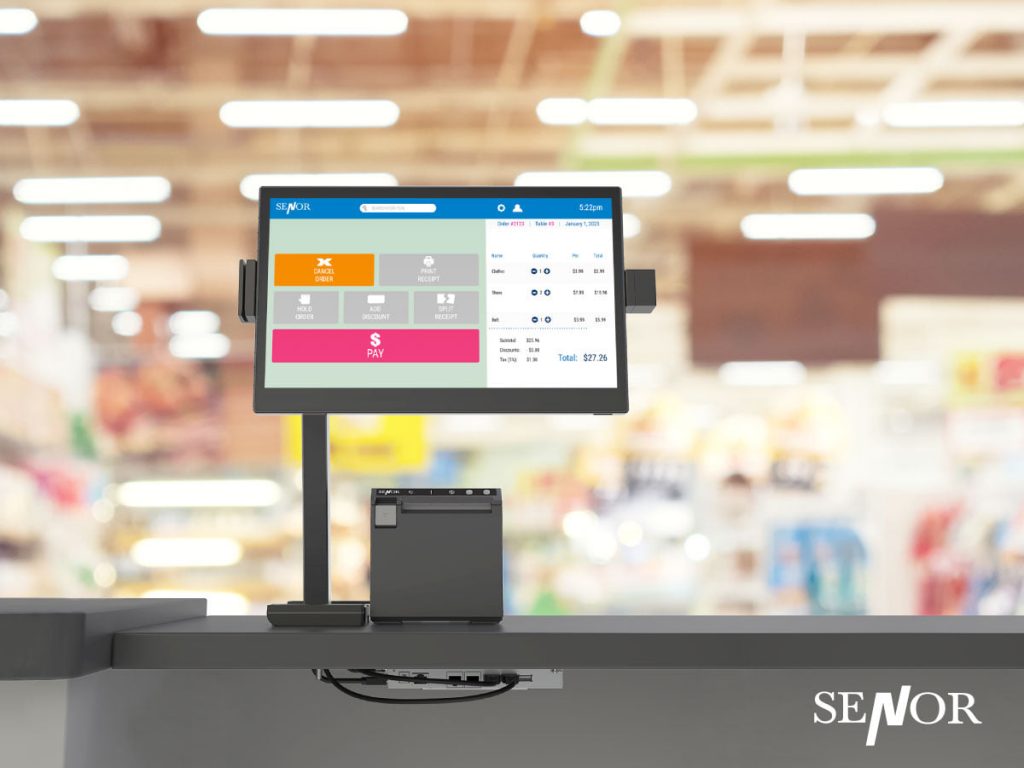 【News】SENOR Pole Mount POS T Series - SENOR TECH CO., LTD.